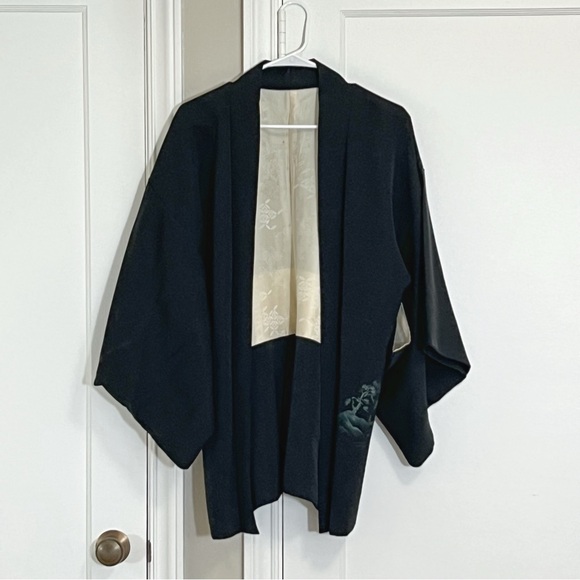Vintage | Jackets & Coats | Vintage Japanese Haori Kimono Jacket | Poshmark